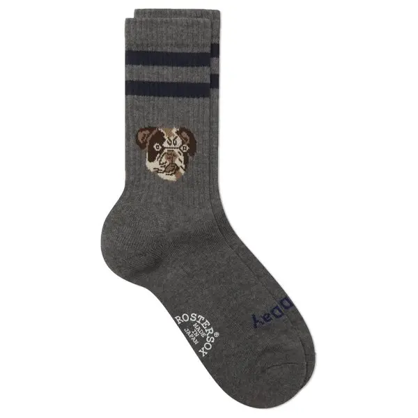 ROSTERSOX Dog Socks - Grey