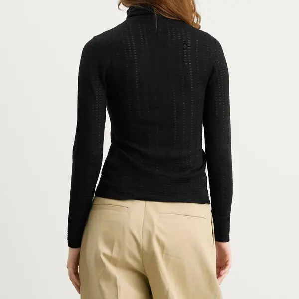 BODE Louise Long Sleeve Knitted Top