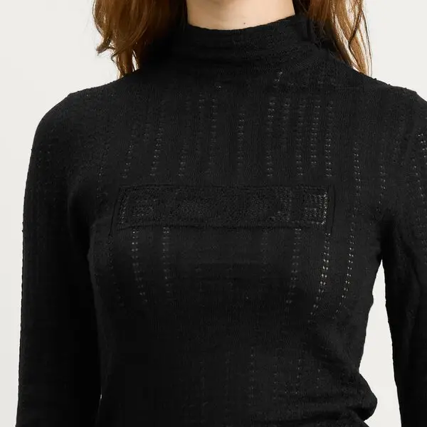 BODE Louise Long Sleeve Knitted Top