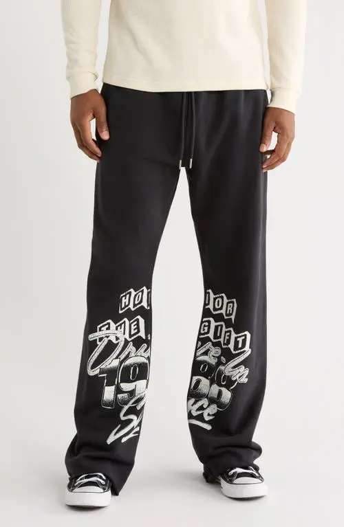 HONOR THE GIFT Drive-in Sweatpants - Black