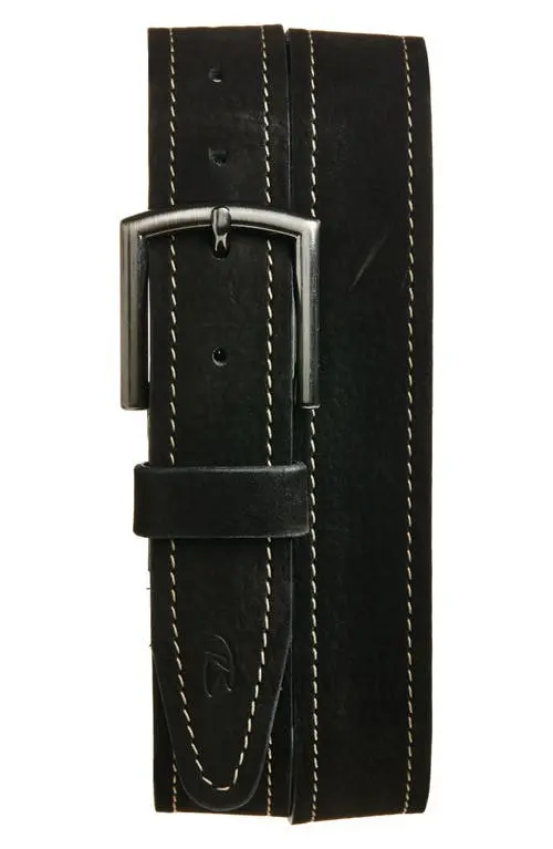 Robert Barakett Avalanche Suede Belt - Black