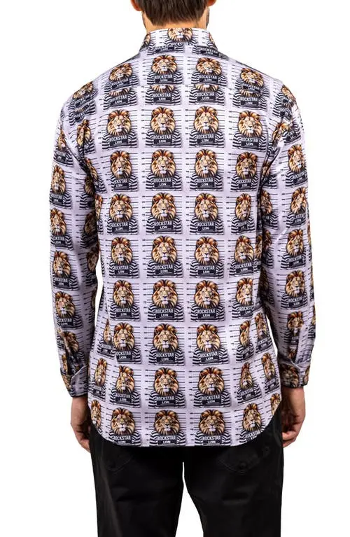 MACEOO Fibonacci Stretch Ascension 3319 Contemporary Fit Button-up Shirt