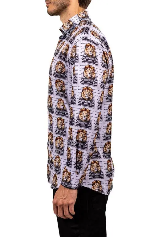 MACEOO Fibonacci Stretch Ascension 3319 Contemporary Fit Button-up Shirt