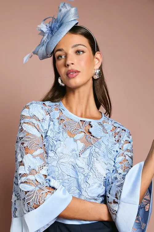 Coast Lace Kimono Sleeve Jumpsuit