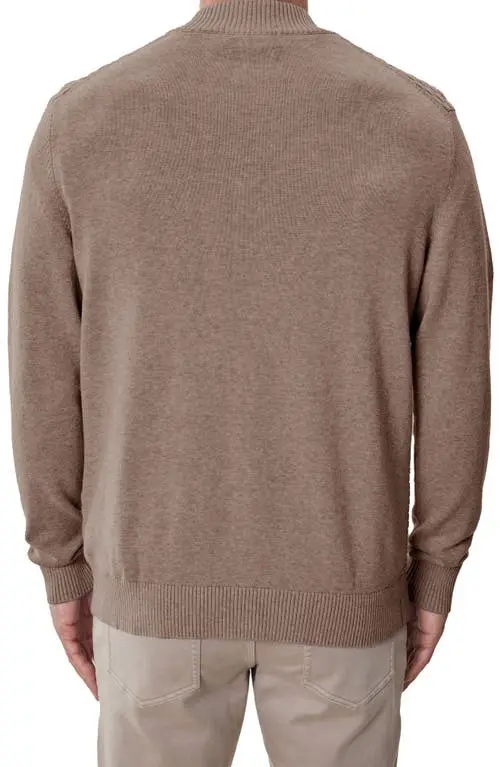 Robert Barakett Gellar Half Zip Sweater - Pottery