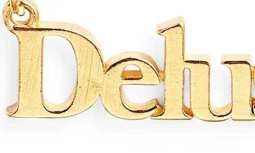VIDAKUSH Delusional Nameplate Necklace