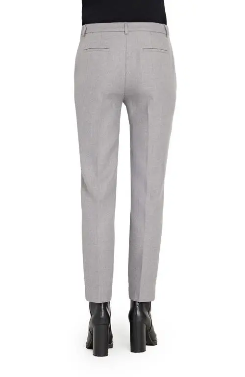 TAHARI ASL Herringbone Cigarette Trousers