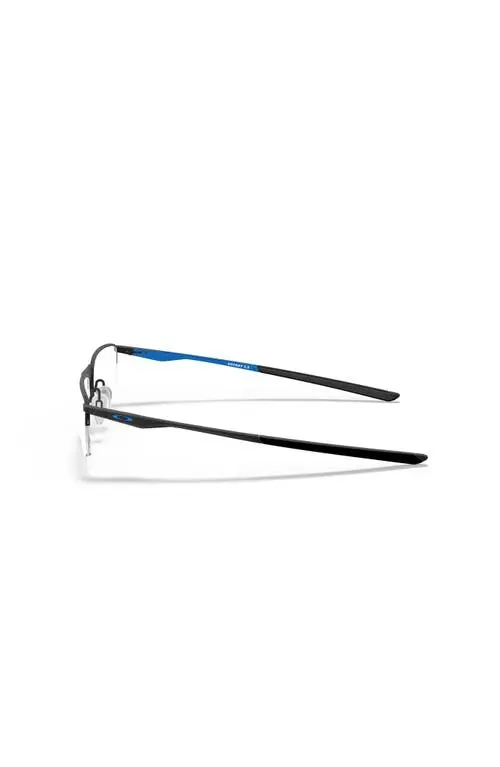 Oakley 54mm Rectangle Eyeglasses - Black/blue