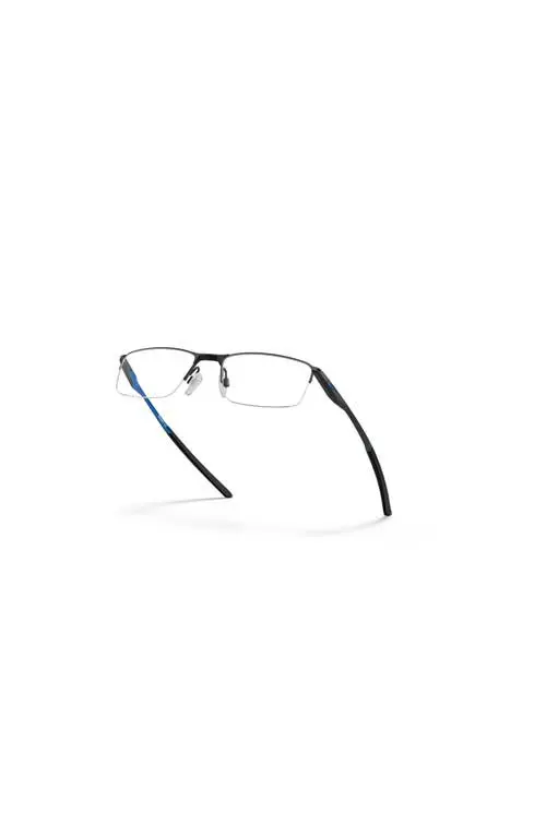 Oakley 54mm Rectangle Eyeglasses - Black/blue