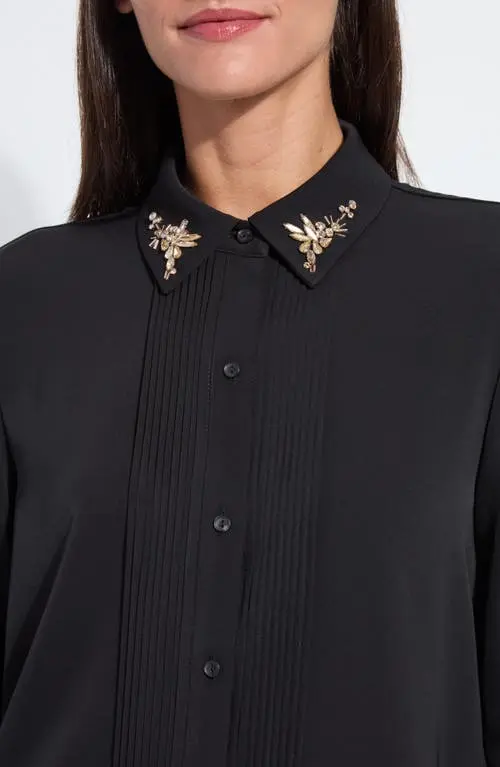Lyssé Embellished Button-up Shirt