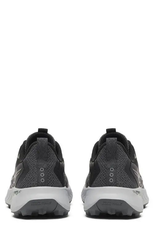Saucony Peregrine Trail Running Shoe - Black/shadow