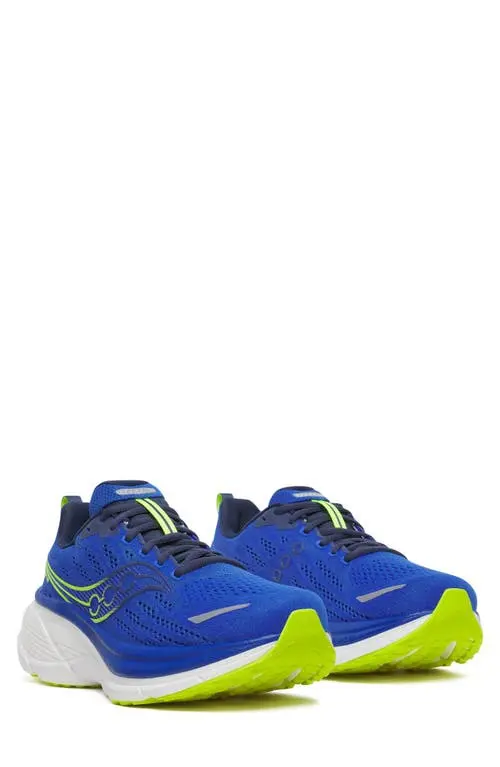 Saucony Hurricane 25 Running Shoe - Lapis/citron