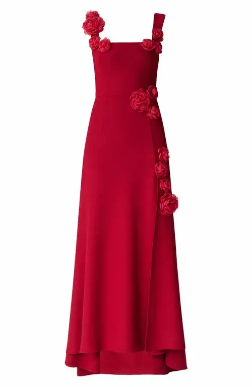 slim fit dress slacks Elliatt / Riley Maxi Dress/ Bronze main image 0