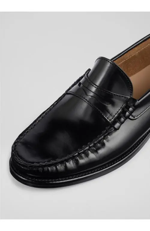LK BENNETT Leather Penny Loafer