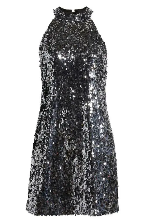 Anne Klein Sequin Shift Mini Dress