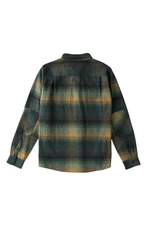 ROARK Nordsman Plaid Flannel Snap-up Overshirt