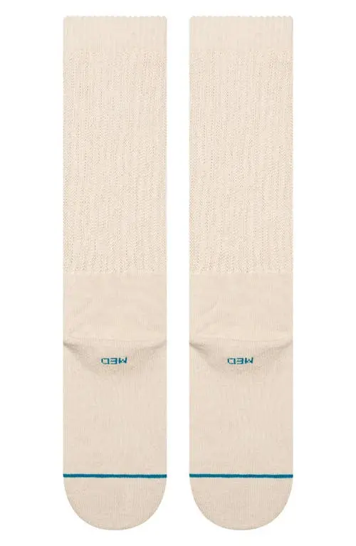Stance Icon Slouch Crew Socks - Oatmeal