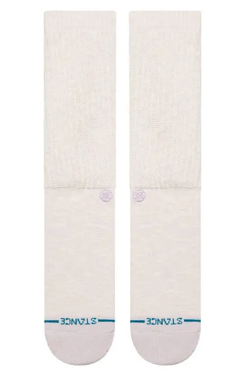 Stance Icon Slouch Crew Socks - Orc
