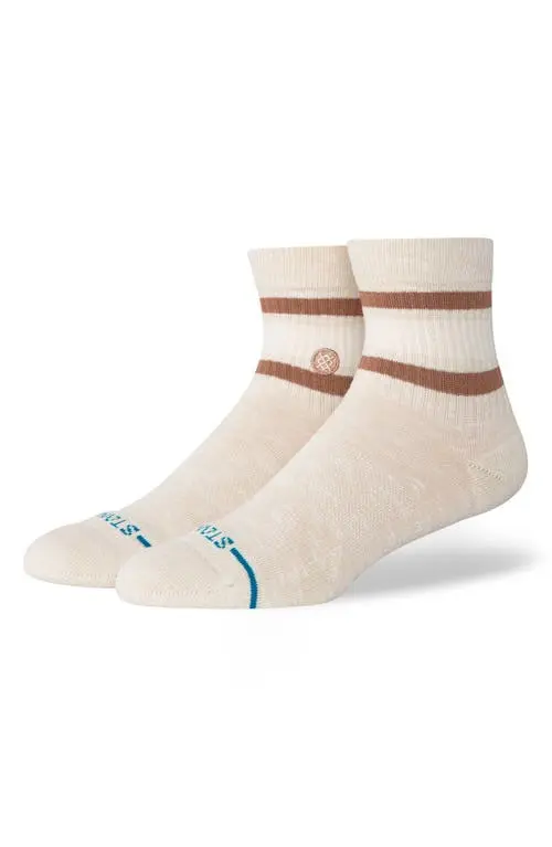 Stance Boyd Quarter Socks - Cream