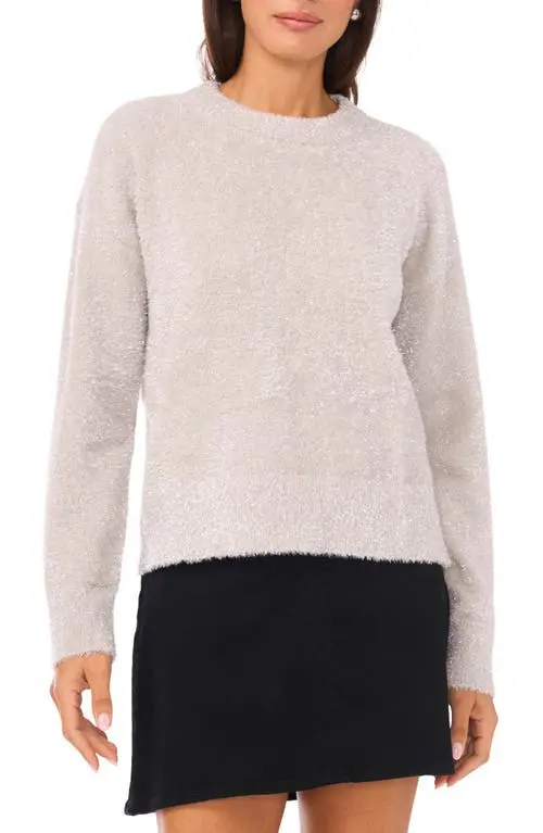 Vince Camuto Metallic Eyelash Sweater