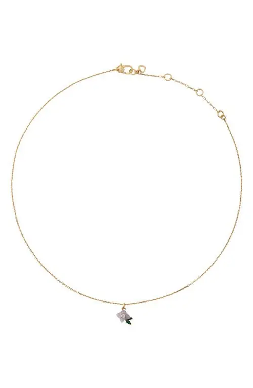 Kate Spade New York Appreciate You Flower Pendant Necklace