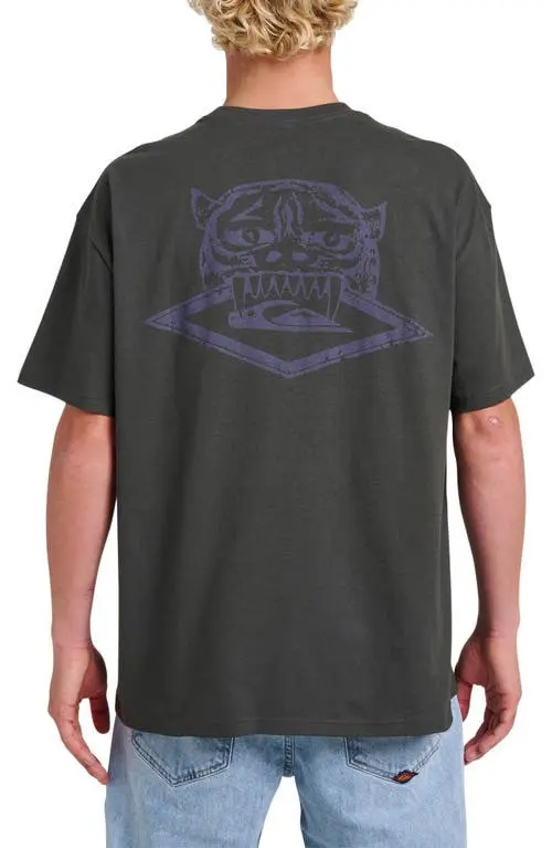 Quiksilver Jungle Cat Oversize Graphic T-shirt