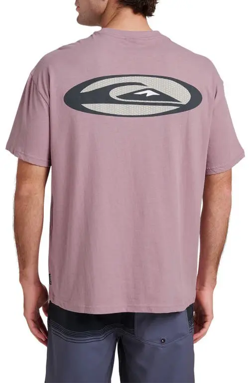 Quiksilver Saturn Tech Graphic T-shirt - Elderberry