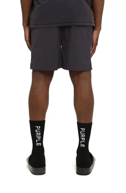 PURPLE BRAND Printed Performance Shorts