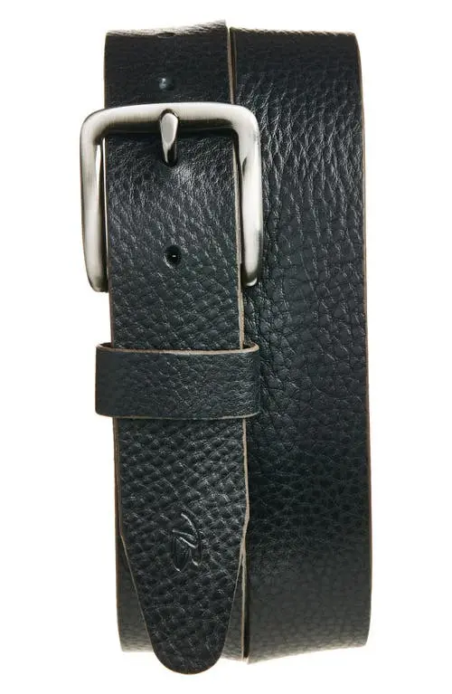Robert Barakett Whitehorse Leather Belt - Black