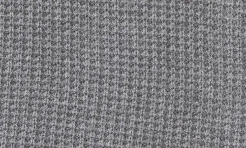 Sofia Cashmere Sienna Waffle Knit Cashmere Throw Blanket - Grey