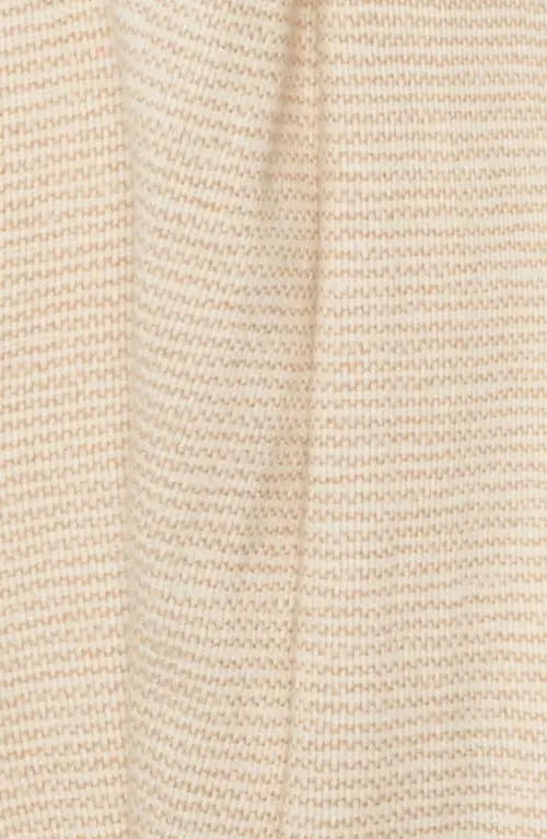 Nordstrom Lightweight Wool & Cashmere Wrap - Beige- White