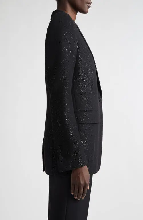 TOM FORD Sequin Embellished Wool Blend Blazer