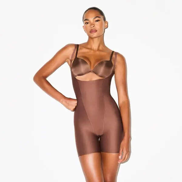 SKIMS Body Core Sculpt Mid Thigh Bodysuit - Jasper