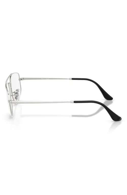 Ray-ban Irregular Optical Glasses - Silver