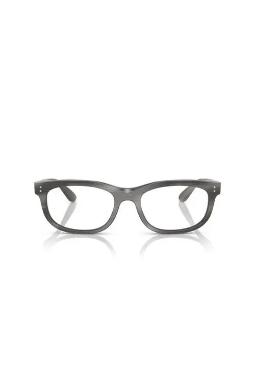 Ray-ban 54mm Rectangle Full Rim Eyeglasses