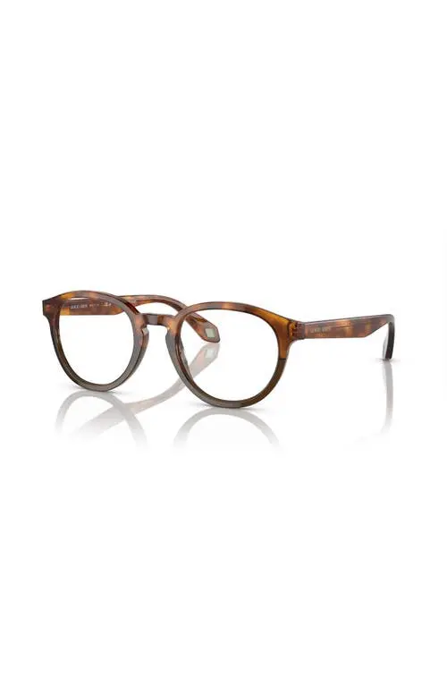Giorgio Armani 50mm Phantos Optical Glasses - Brown