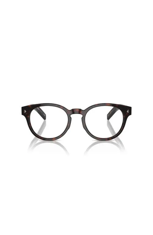 Prada 52mm Phantos Eyeglasses - Tortoise