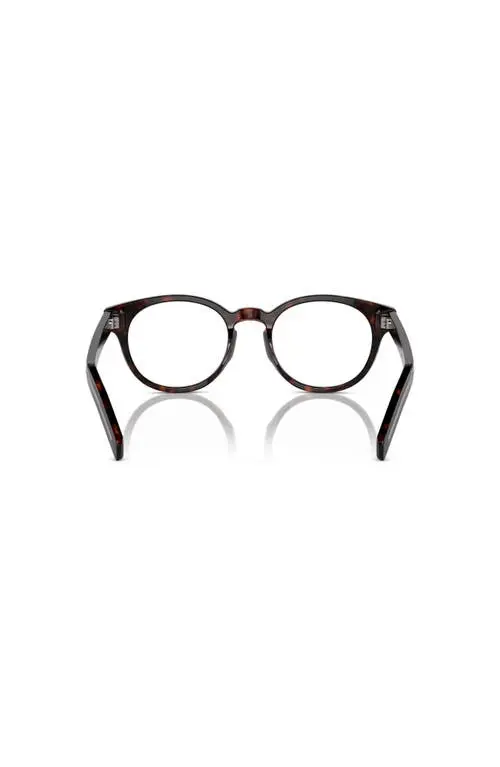 Prada 52mm Phantos Eyeglasses - Tortoise