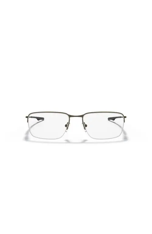 Oakley 56mm Square Optical Glasses - Grey