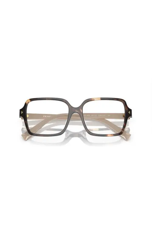 Prada 53mm Rectangle Optical Glasses