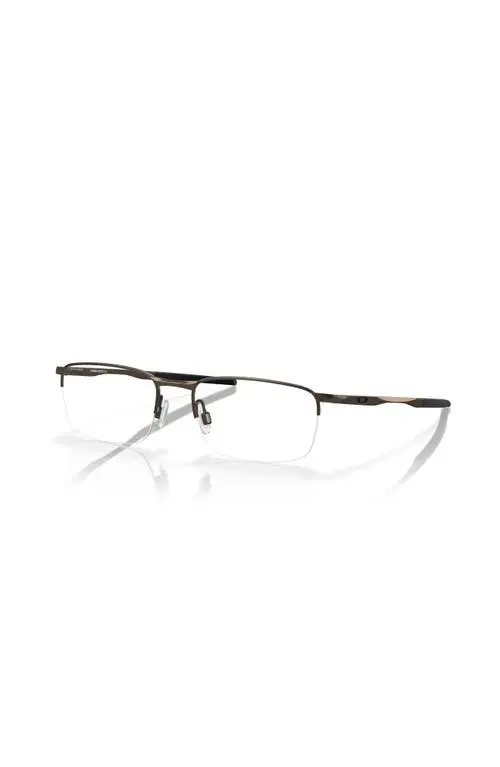 Oakley 53mm Rectangle Optical Glasses - Grey