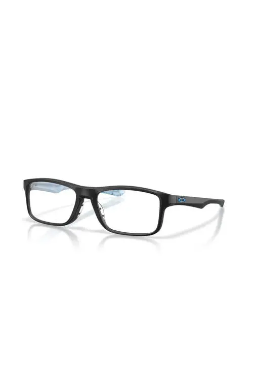 Oakley 53mm Rectangle Eyeglasses - Black