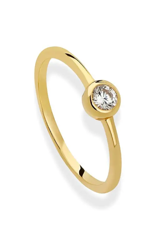 MOD + JO Dorian Bezel Stacking Ring - Gold