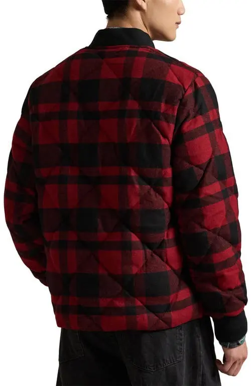 Ralph Lauren Buffalo Check 650-fill Power Down Jacket - Buffalo Plaid