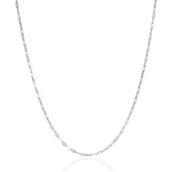 THE LOVERY FINE JEWELRY 14k Gold Disco Link Chain Necklace - White Gold