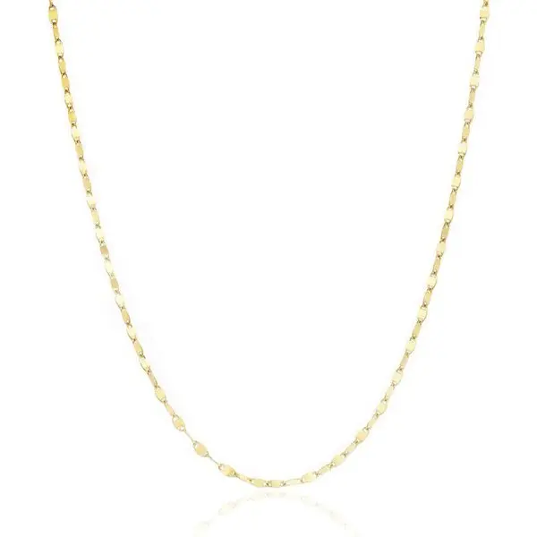 THE LOVERY FINE JEWELRY 14k Gold Disco Link Chain Necklace - Yellow Gold