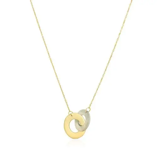 THE LOVERY FINE JEWELRY Infinity Necklace - Mother Of Pearl