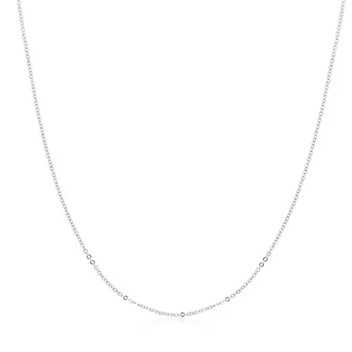 THE LOVERY FINE JEWELRY 14k Gold Classic Chain Necklace - White Gold
