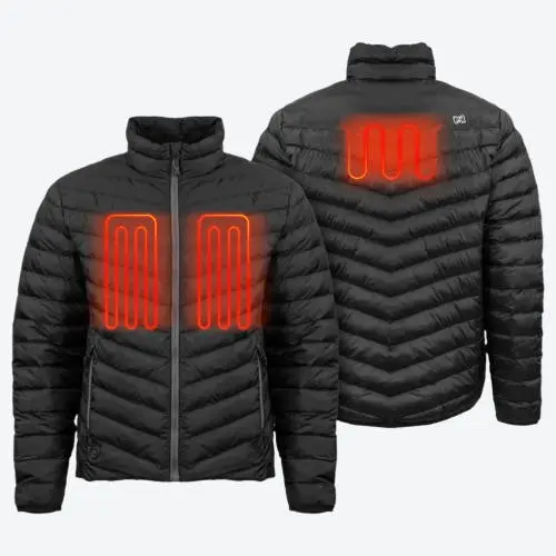 MOBILE WARMING Backcountry Xtera Heated Puffer Jacket - Black