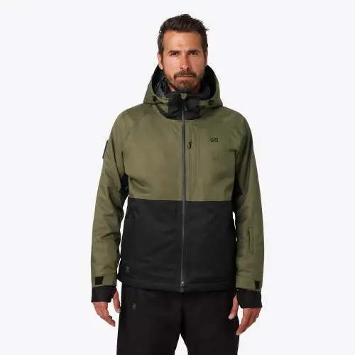MOBILE WARMING Denali Heated Waterproof Snow Jacket - Olive
